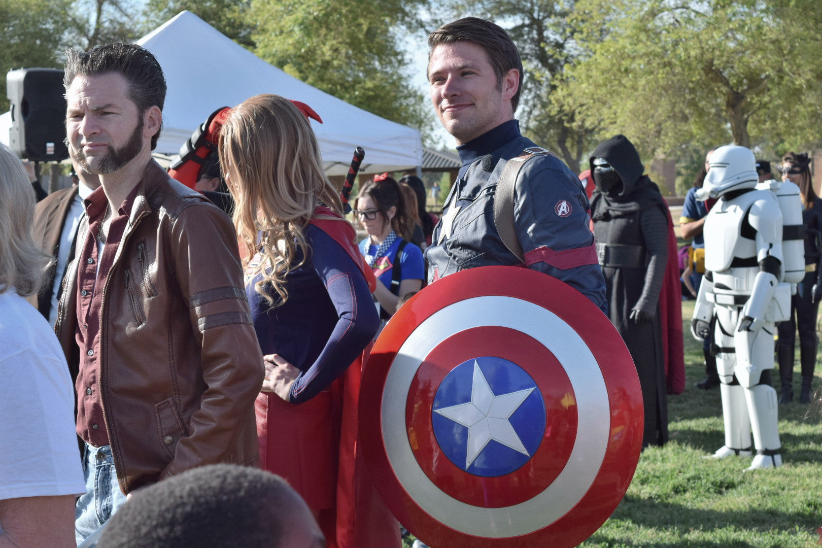 Real Life CASA Superheroes on a Mission – Giving Bracelets